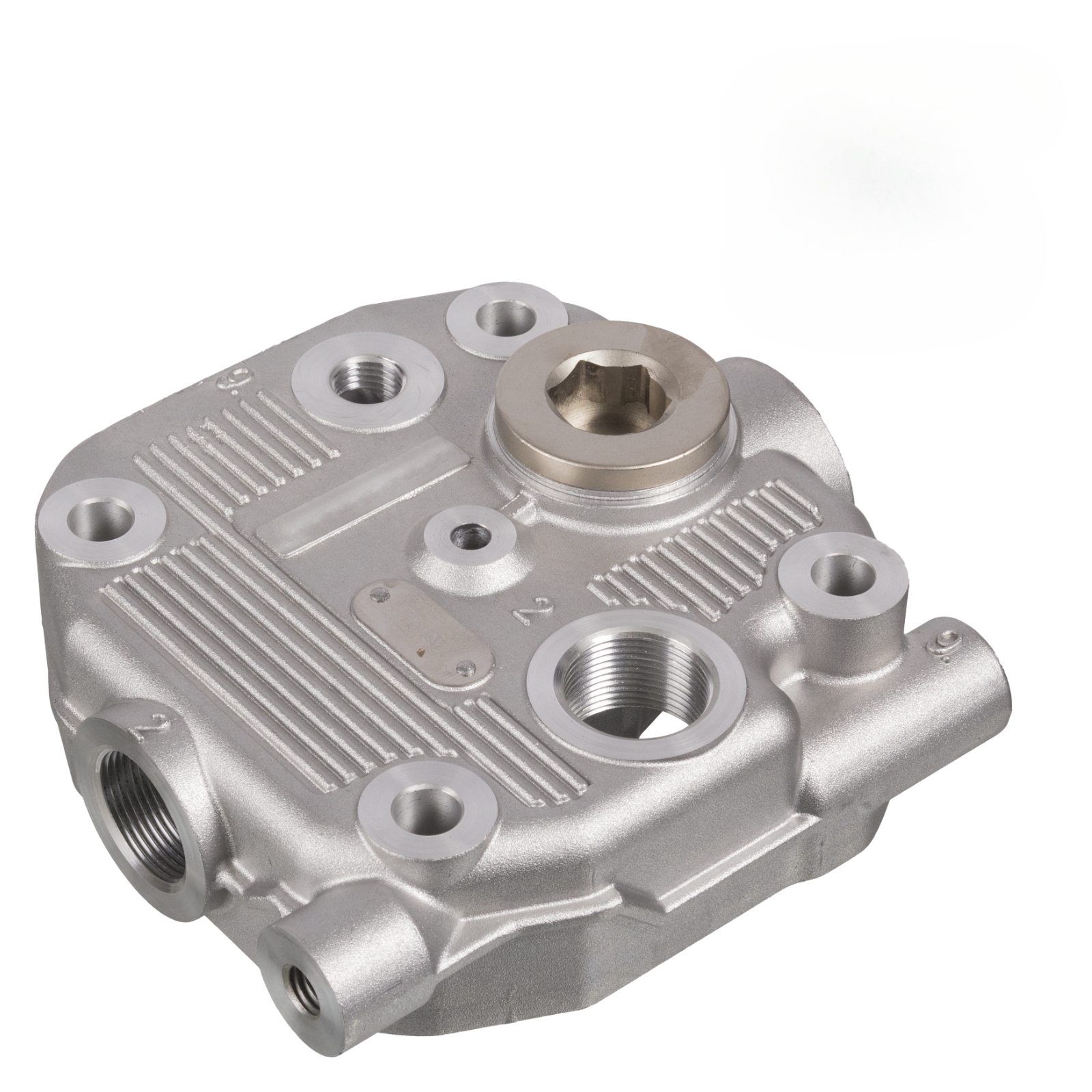 COMPRESSOR HEAD HORIZONTAL W/VALVE PLATE | Amex Truck Parts