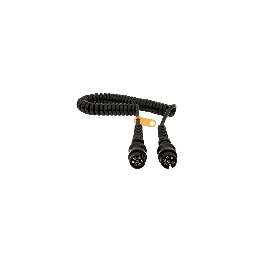 BLACK SUZI CABLE 7PIN TO 7PIN Amex Truck Parts BLACK SUZI CABLE 7PIN TO 7PIN Amex Truck Parts