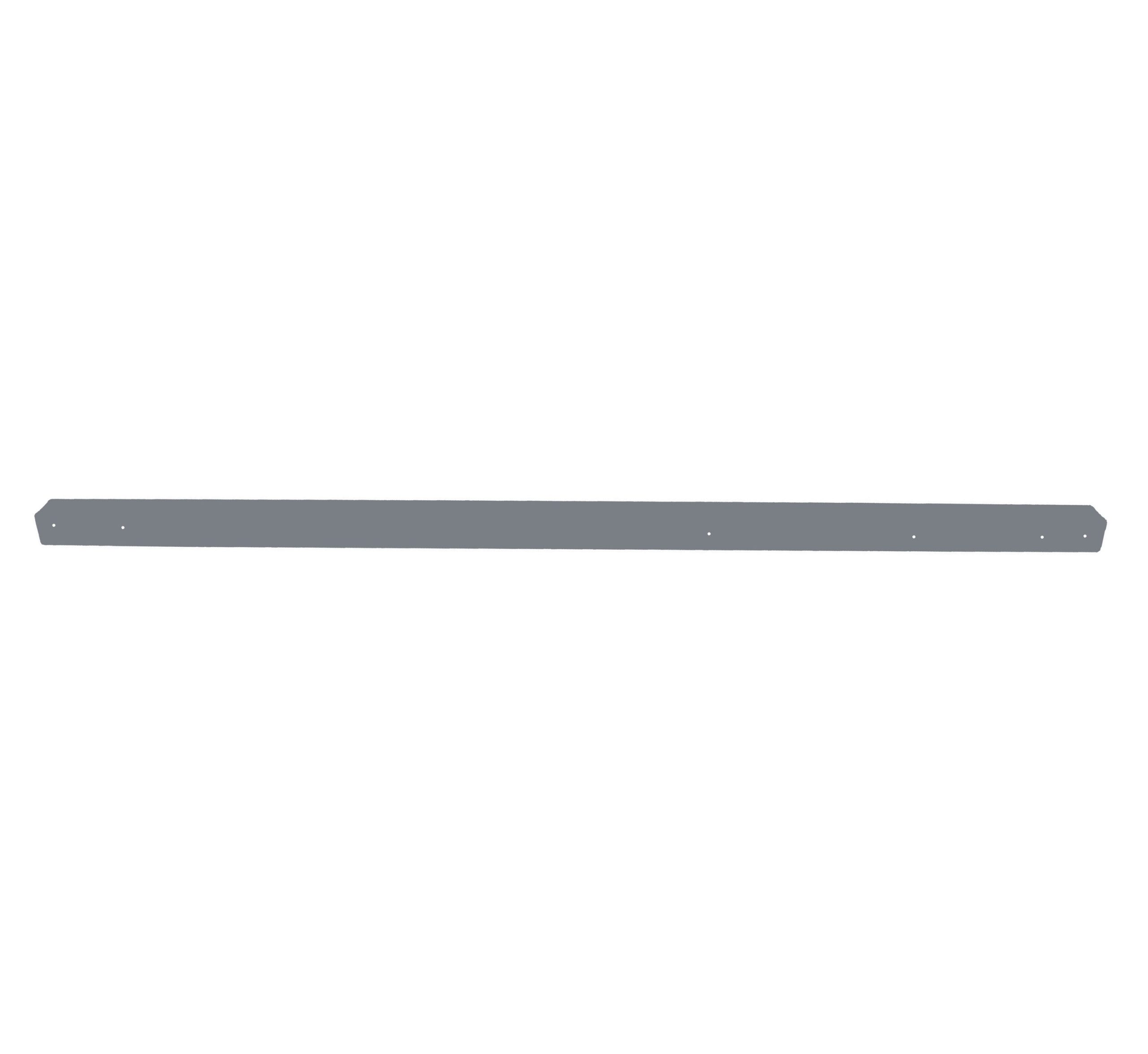 BRACKET CENTER LOWER GRILLE – Amex Truck Parts